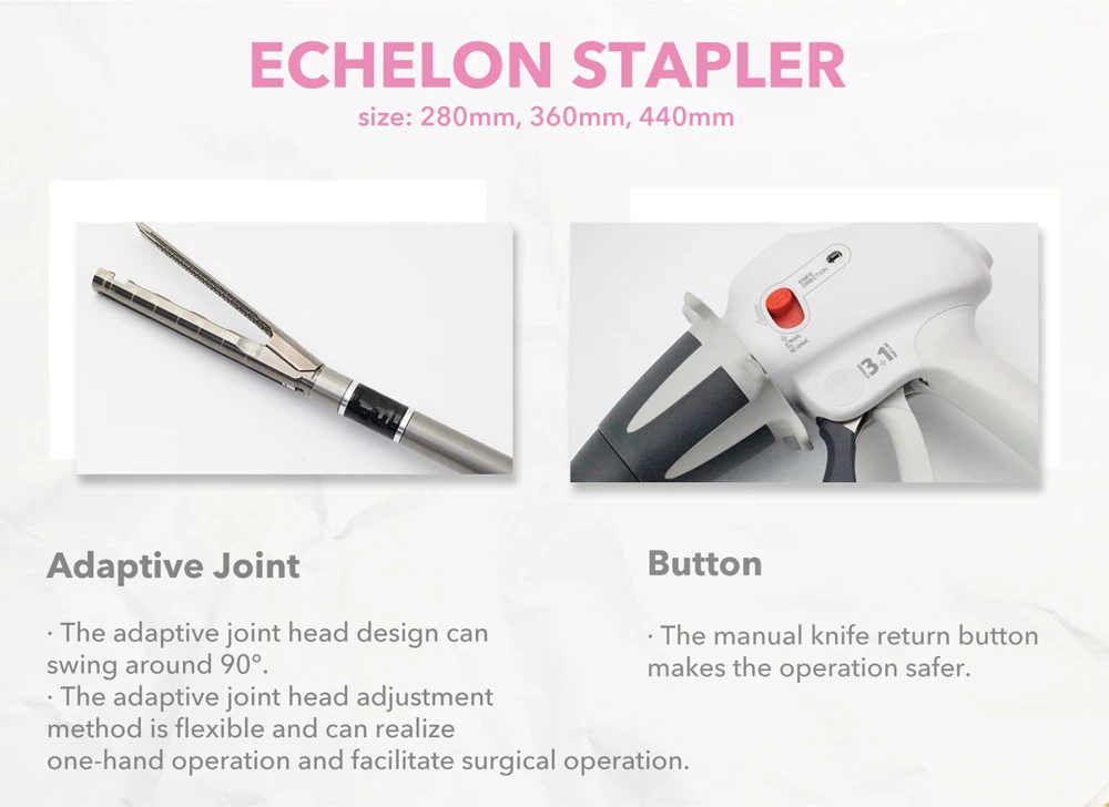 Zoustech Endo Linear Cutter Stapler Echelon Flex Powered Surgical ...