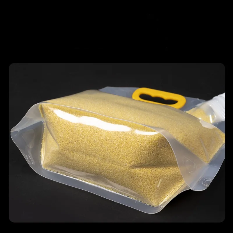 Manufacturer Transparent Plastic Grain Rice Storage Bag Moisture Proof ...