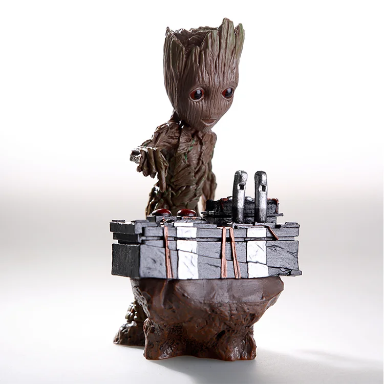 Tree Man Groot Cartoon Characters Pvc Action Figure Collectible Model ...