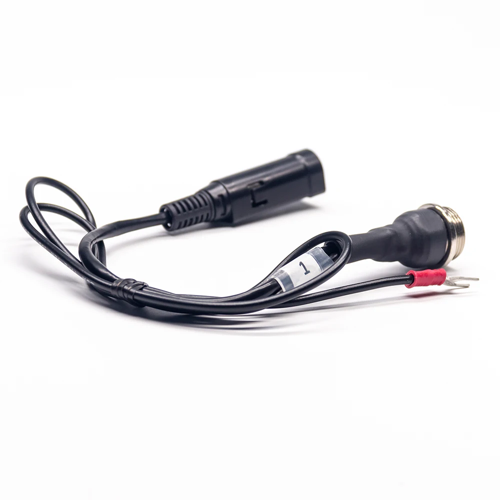 5pin Female Socket Front Mount To 4pin Female Mini Din Connector M16 5p ...