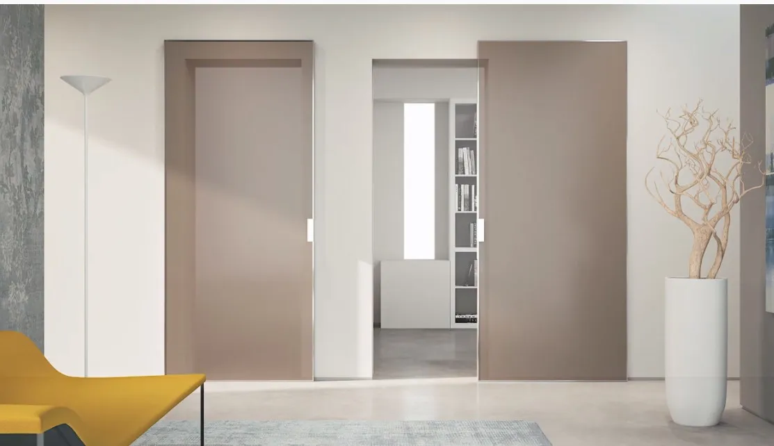 Modern Magical Invisible Glass Sliding Door System With Concealed ...