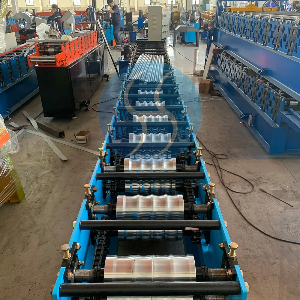 Galvanized Steel Cold Press Wall Panel Making Machine Advertising Board ...