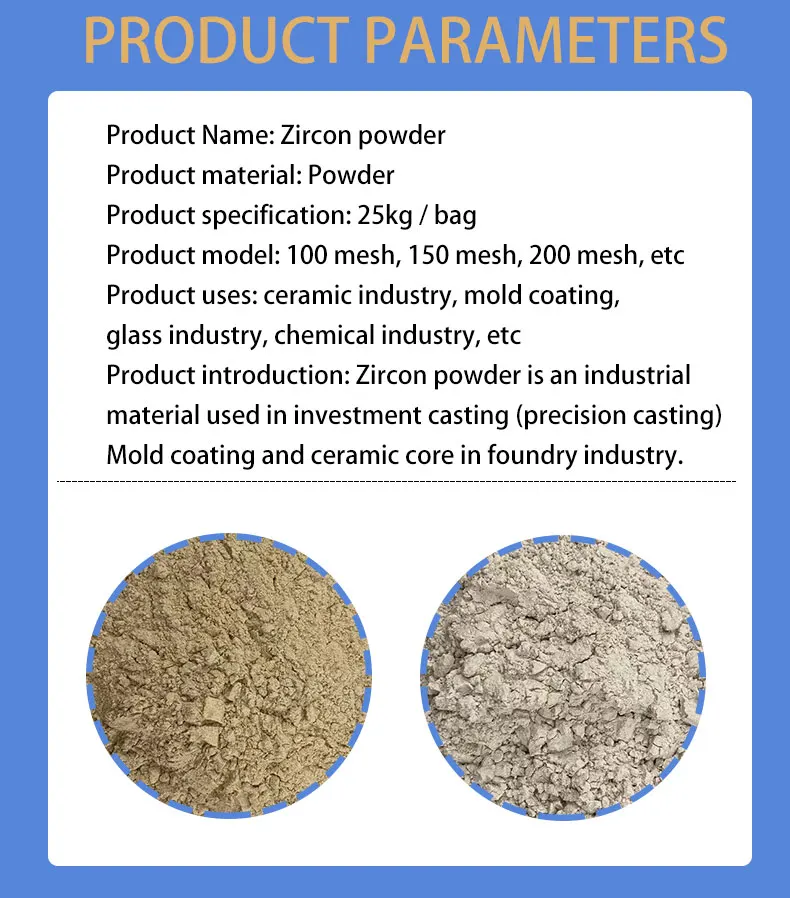 According To Your Requirements Mullite Powder Zircon Sand,Zircon Powder ...