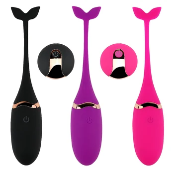 Couples Fun Teasing Touch Fishtail Small Tadpole Usb Charging Wireless Remote Control Egg - Buy ...