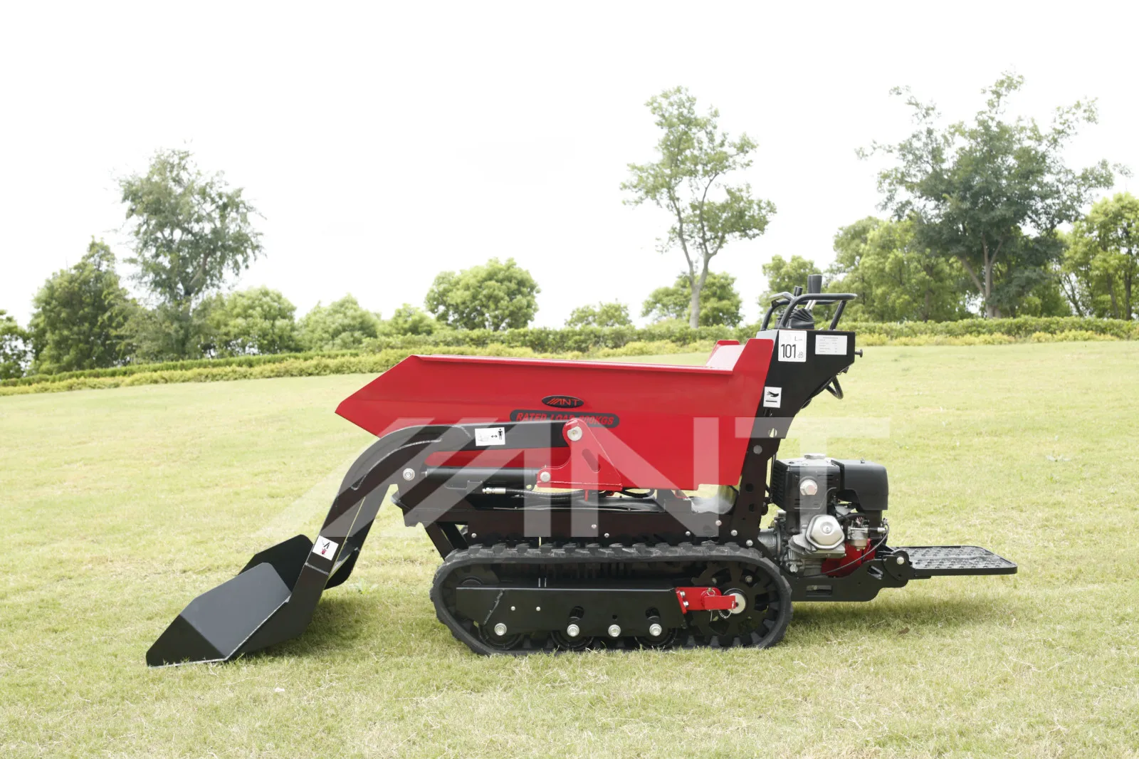 ANT Self Loading Mini Dumper 800kg Hydrsulic Tracked Front End Loader ...