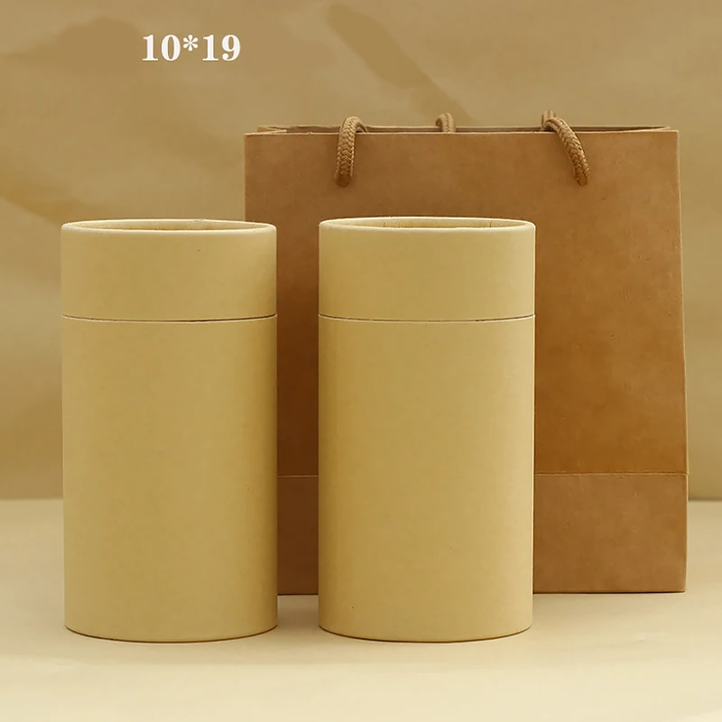 Jijid Custom Cylindrical Canister Cardboard Cylinder Round Box Paper ...