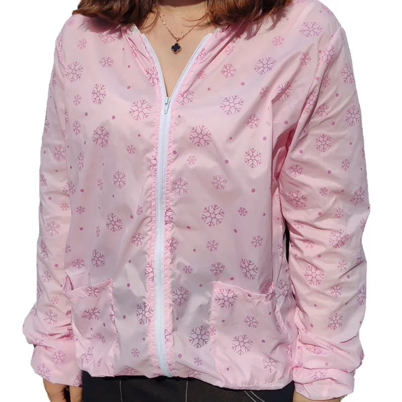 UV Reactive Color Change PU Leather Jacket Sun Protection Clothing with ...