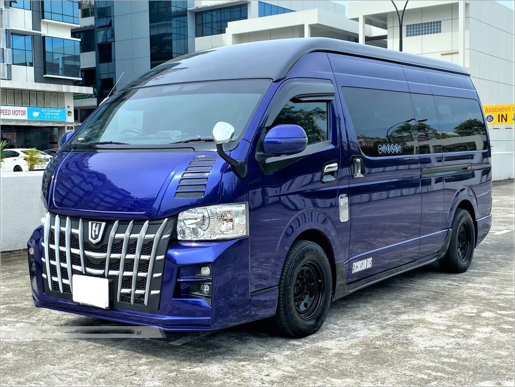 Hiace KDH200 2005-18 Front Face Bodykit Bumper Grille Lip Fog Lamp ...