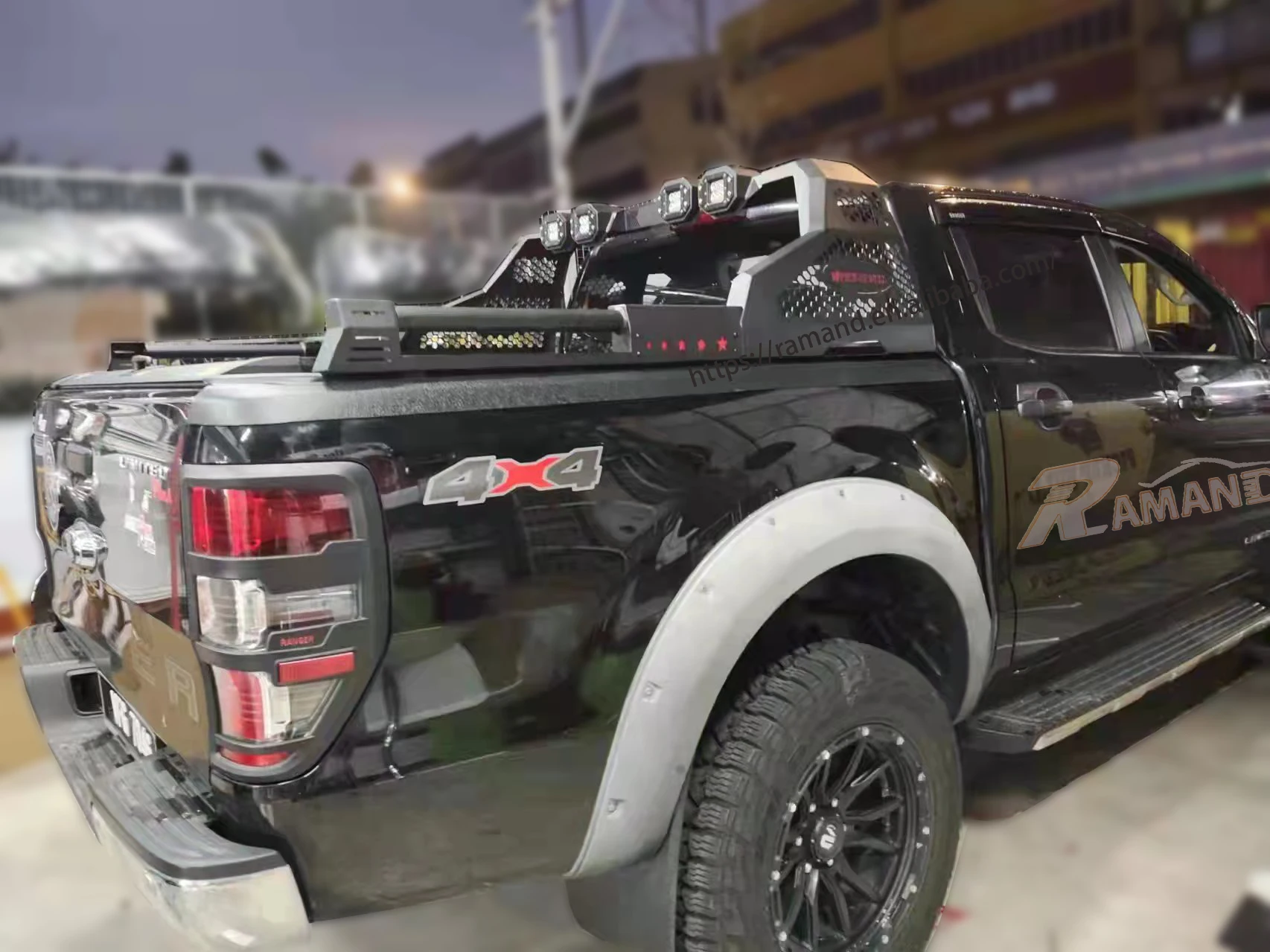 Pick up Roll Bar for Ranger - Durable Steel & LED Lights