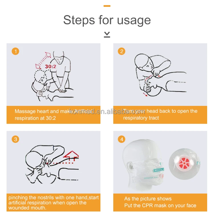 First Aid Cpr Mask Face Shield Print Logo Oem Odm Support First Aid Kit ...