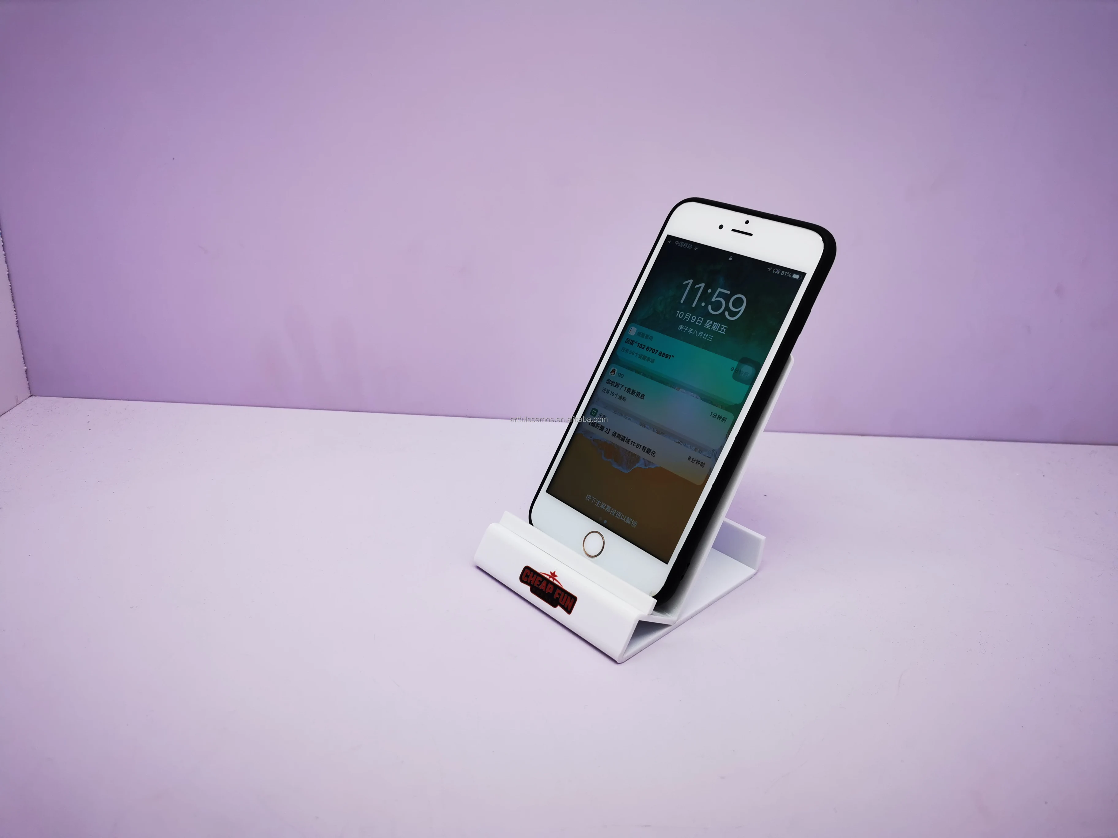 2024 Custom Acrylic Cell Phone Holder Stand for Shop Display