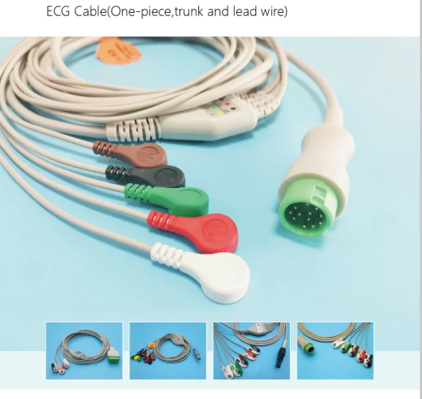 Datex Ohmeda Cables De Ecg Ekg Cable Ecg,3/5 Leads,Aha/iec Coding - Buy Cable Ecg,Cables De Ecg ...