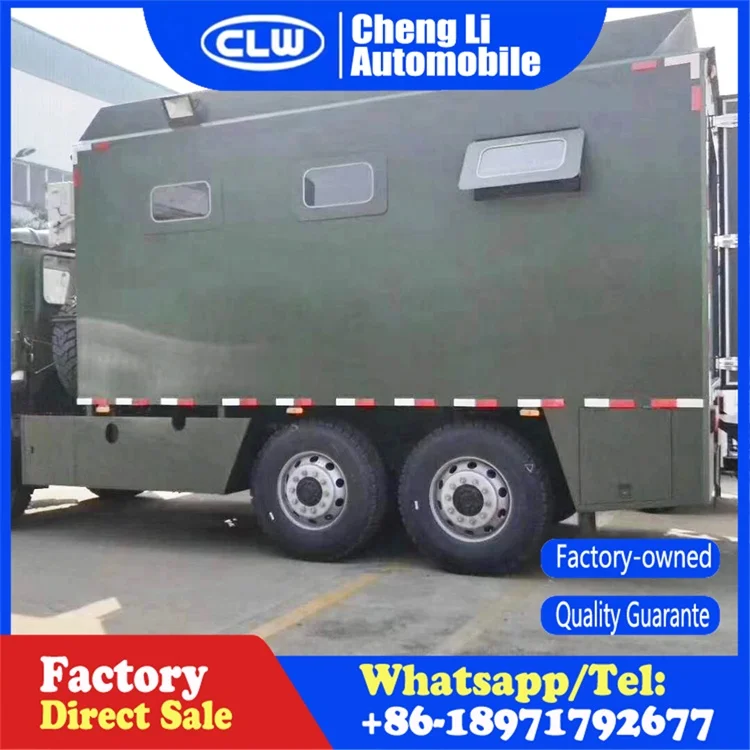 China Brand 6X4 RV Motorhome Campervan with Bathroom