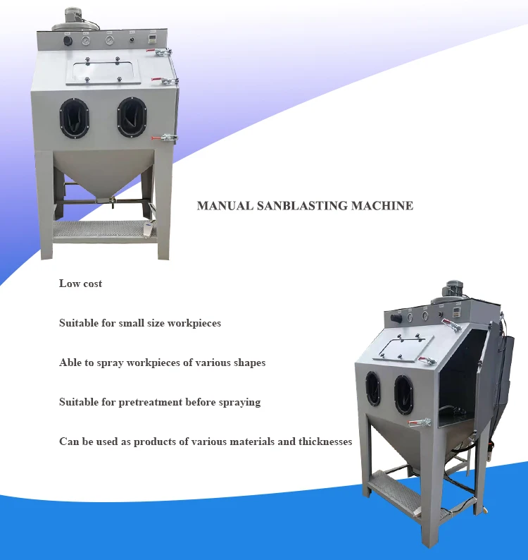Manual Sanblsting Cabinet Machine Sandblasting Machine With Ce - Buy ...