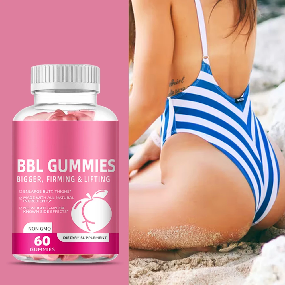Wholesale Private Label Big BBL Gummies for Butt Enhancement