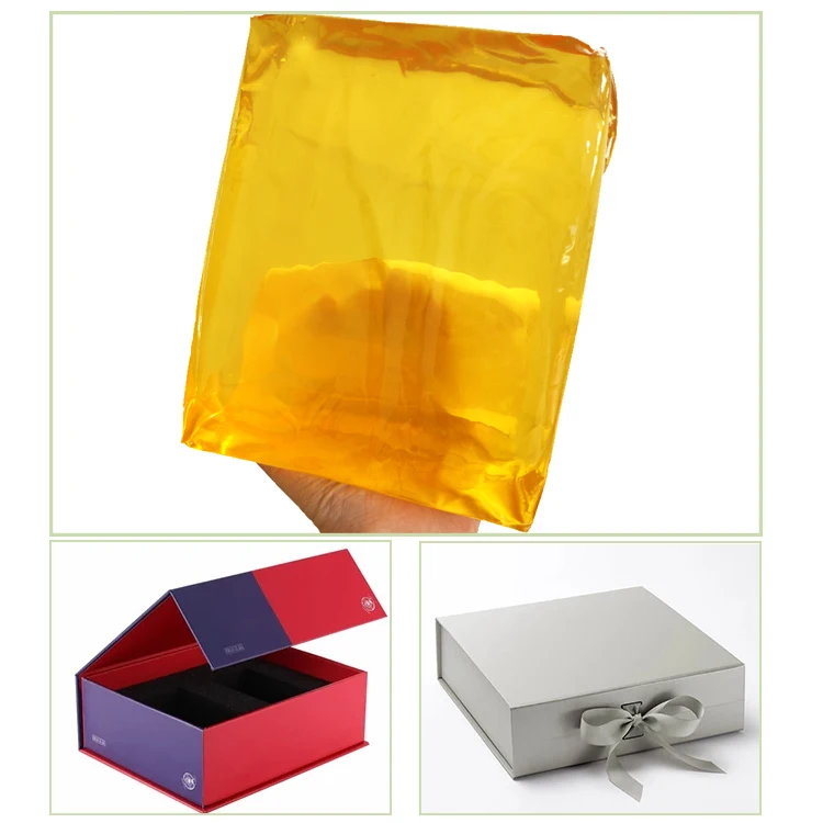Hot Melt Pressure Sensitive Adhesive Yellow For Pe Plastic Courier Bag ...