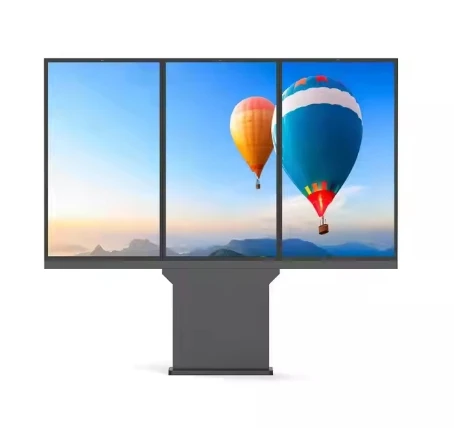 Standing Outdoor Screens Triple Screens High Bright Screen Anti-glare ...