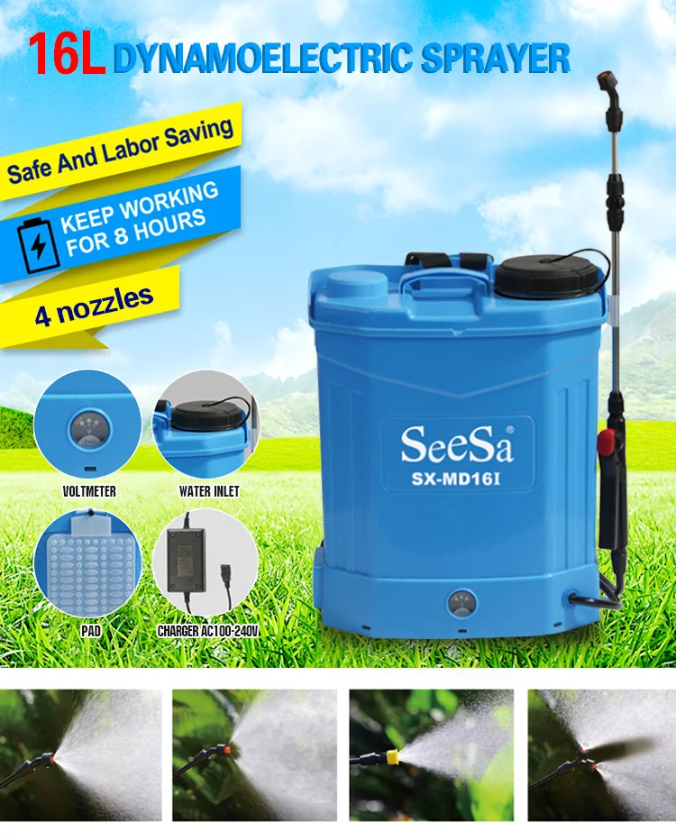 Alibaba.com: Seesa 16L knapsack sprayer with electric pump for ...