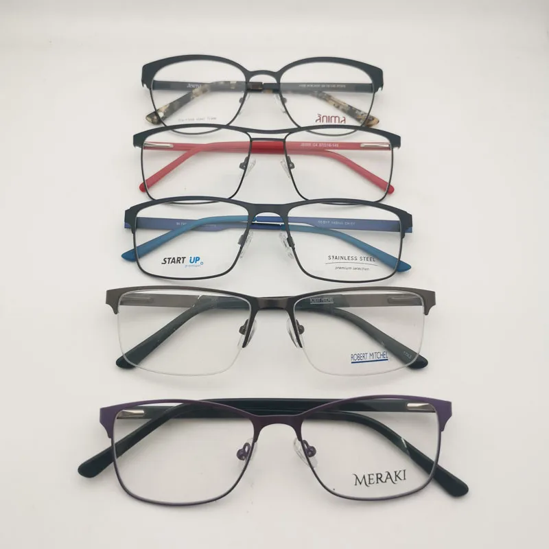 Wholesale Men's & Women's Branded Eye Glasses in Metal Frames