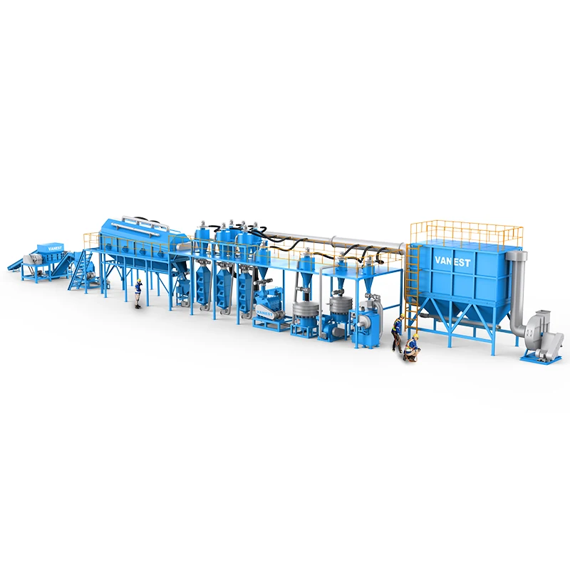 Vanest Automatic Electric Vehicle Ev Battery Recycling Machinery ...