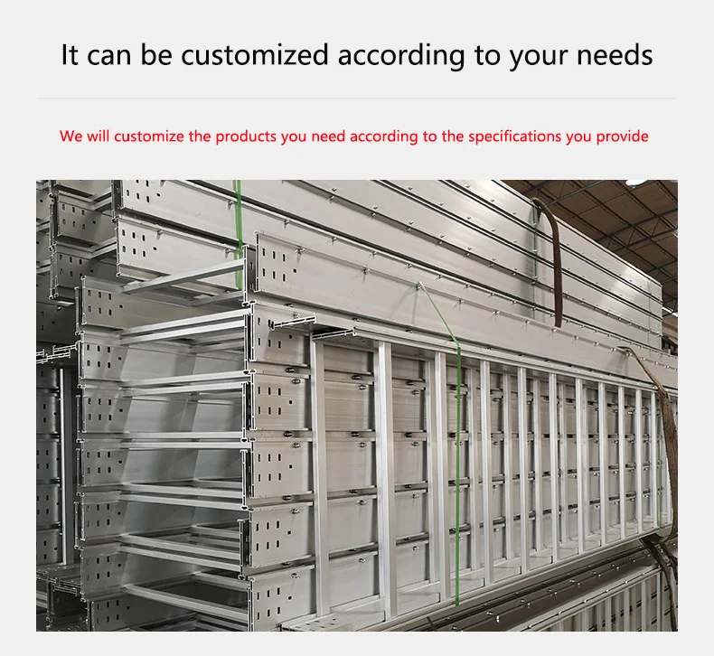 data center cable tray hot dip galvanized cable ladder connector ...