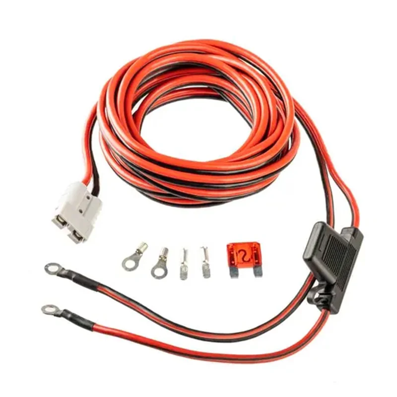 High Current Dual Battery Wiring Kit - 50A Anderson Plug