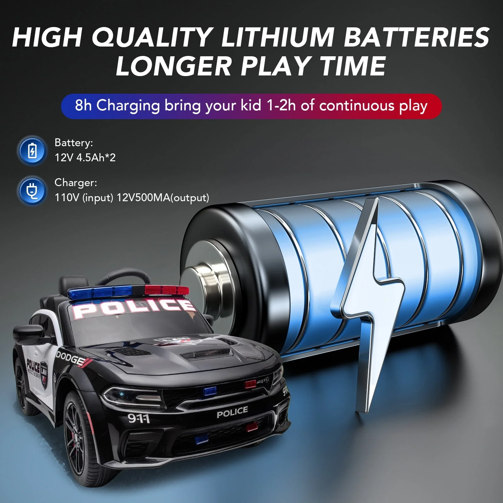 Alibaba.com: DODGE CHARGER SRT HELLCAT 12V Battery-Powered Remote ...