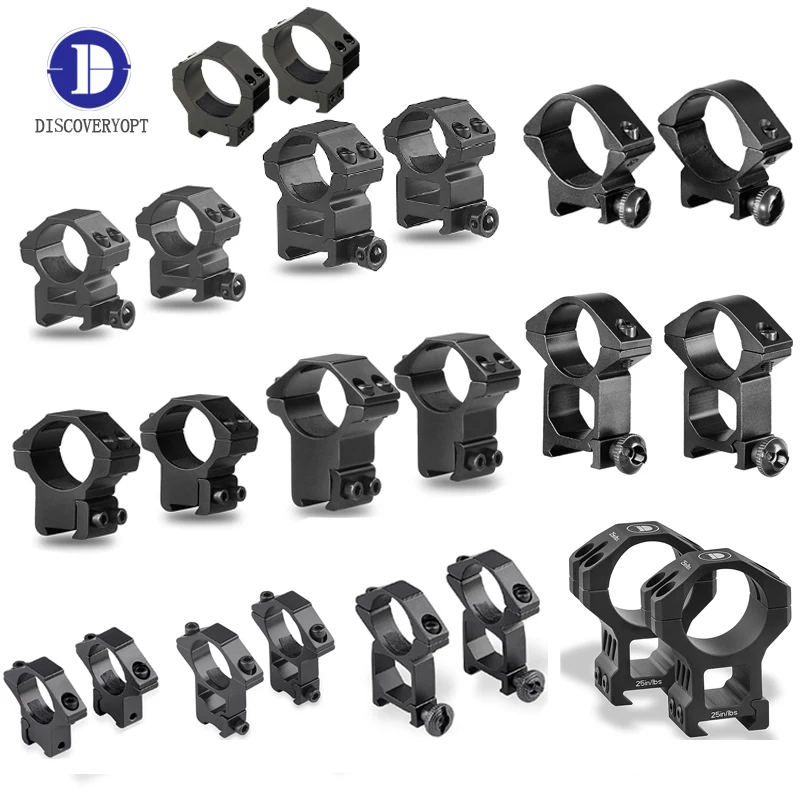 DISCOVERY Scope Ring Mounts - Shock-Proof & Water-proof
