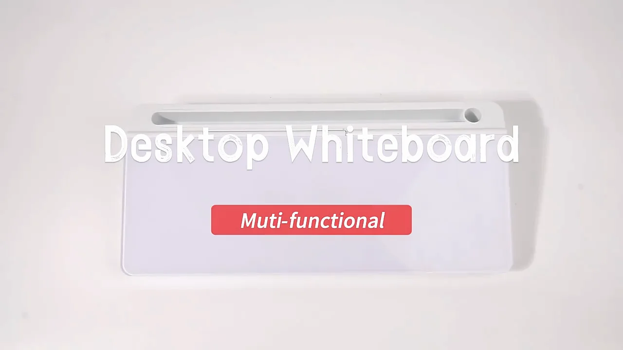 Glass Computer Desk Pad Whiteboard Note Board Led Lighting Desktop ...