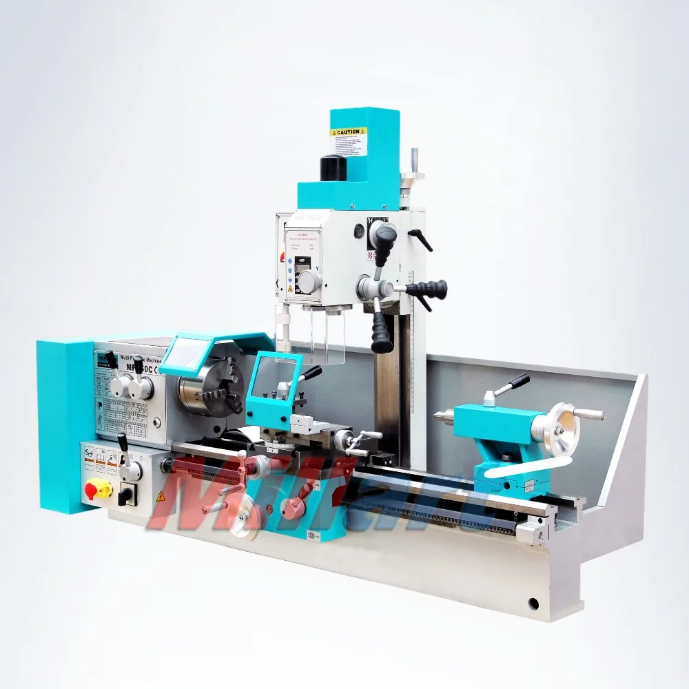 MP250C Manual Mini Combination Lathe and Mill Machine/Multi-purpose ...