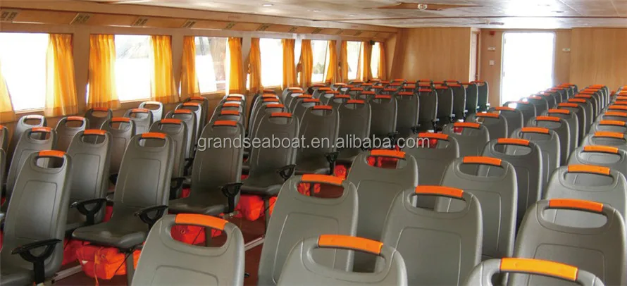 250seats Steel Passenger Ferry Ship with Luxury Decoration