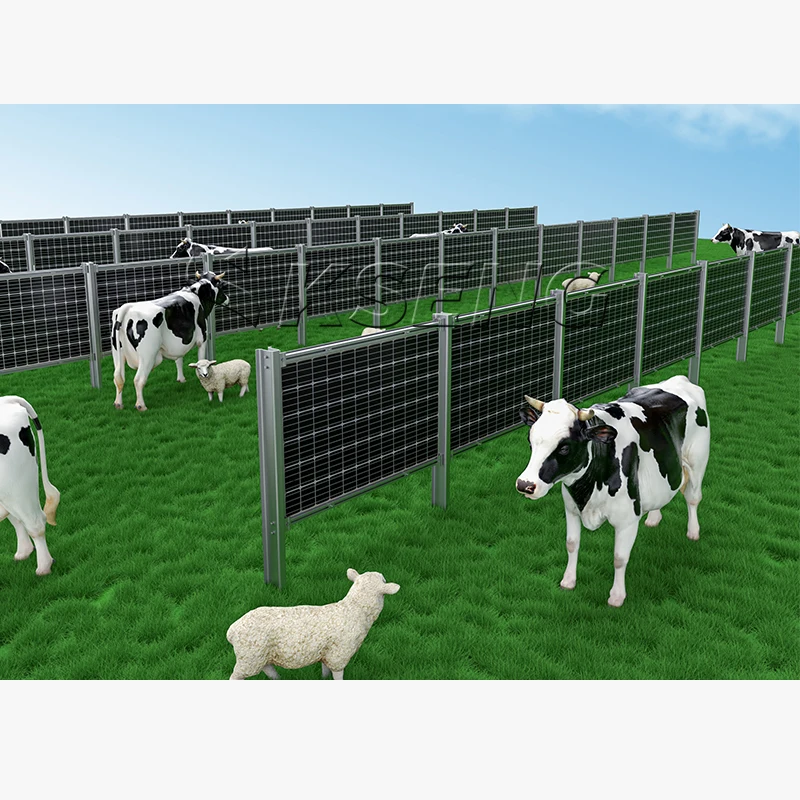 Alibaba.com: Solar Bifacial Vertical Panels with Ground Mounting ...