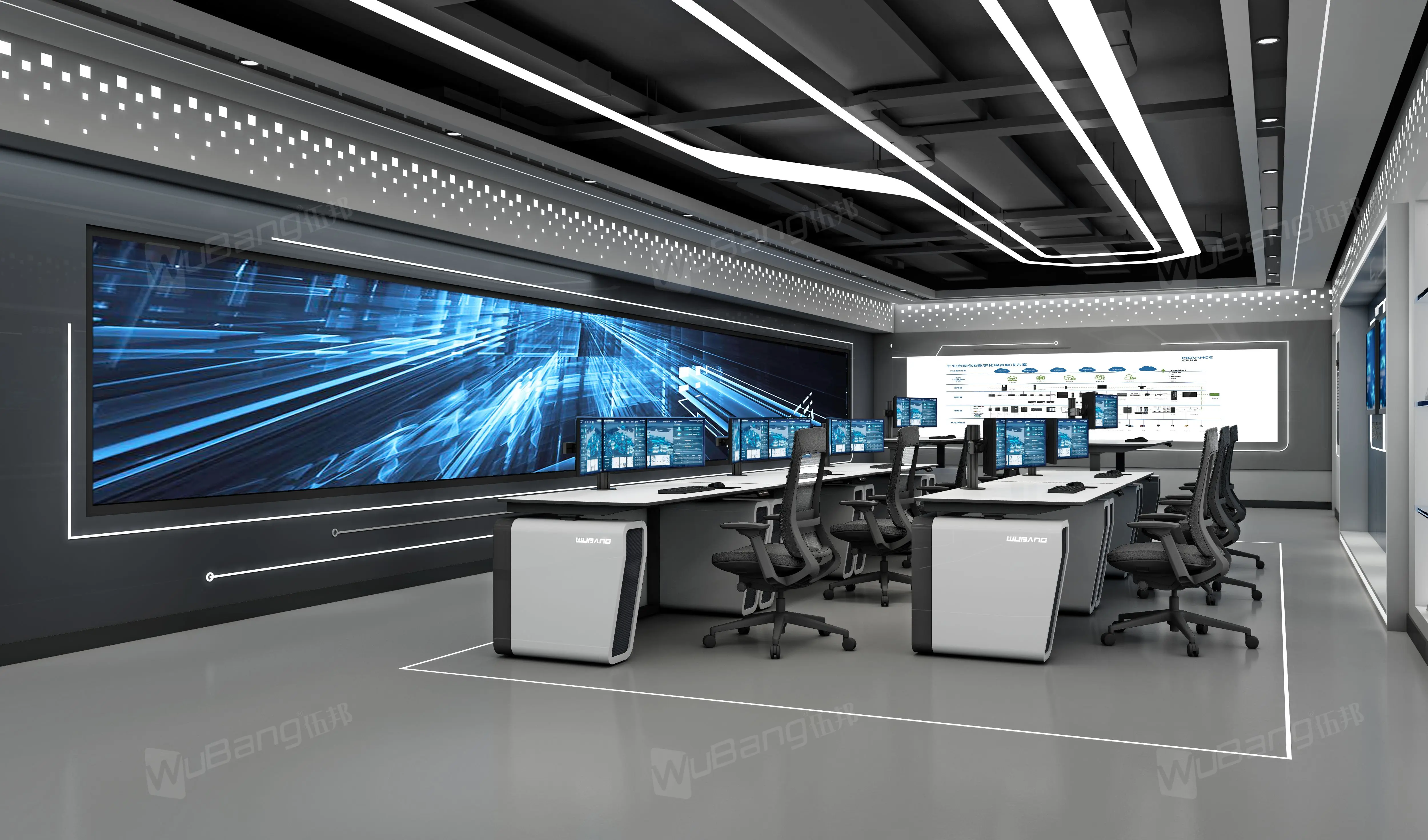 Multi Position Electric Lifting Console Dispatch Center Consoles For ...