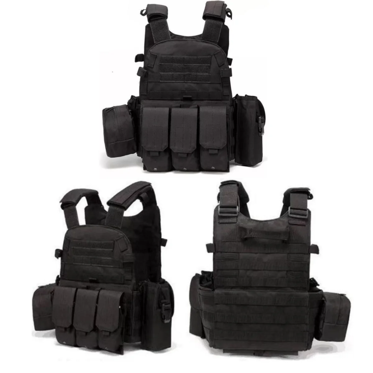 Oxford Tactical Modular Operator Security Protection Vest Outdoor Plate ...