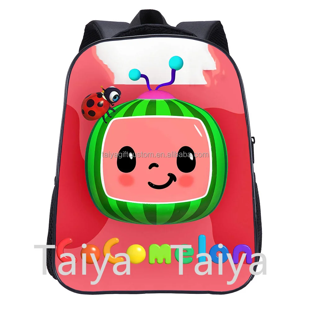 2023 Children School Backpack Cartoon Animals Cocomelon Baby Jojo ...