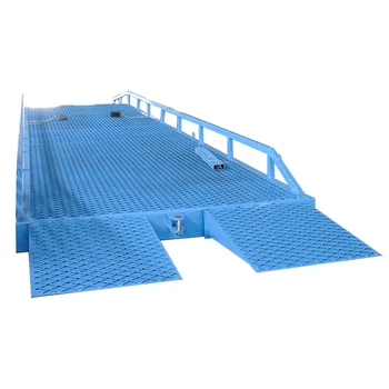 15-ton Towable Hydraulic Mobile Dock Ramp Container Loading Ramp And ...