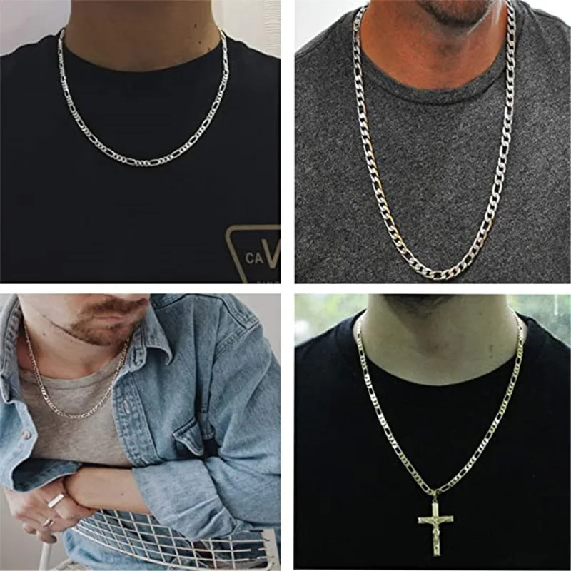 Gold Heavy Wholesale Stainless Steel Nk Chain Punk Necklace 3:1 Popular ...