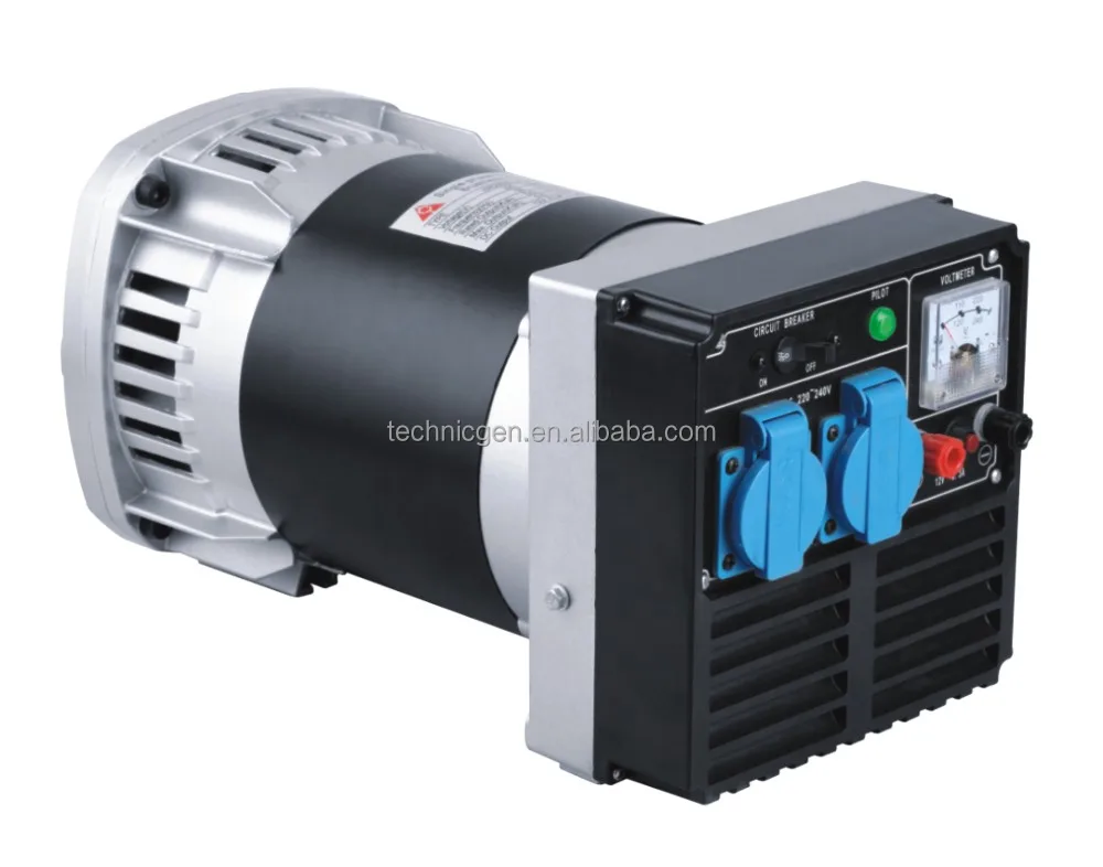 Italy Technology Brushless Alternator with Capacitor 2kw-7kw