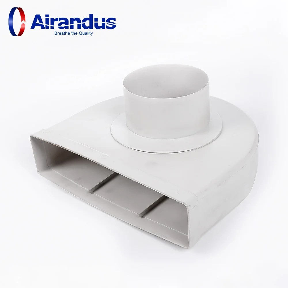 HVAC System Customized Quality White Ventilation PVC Ducting