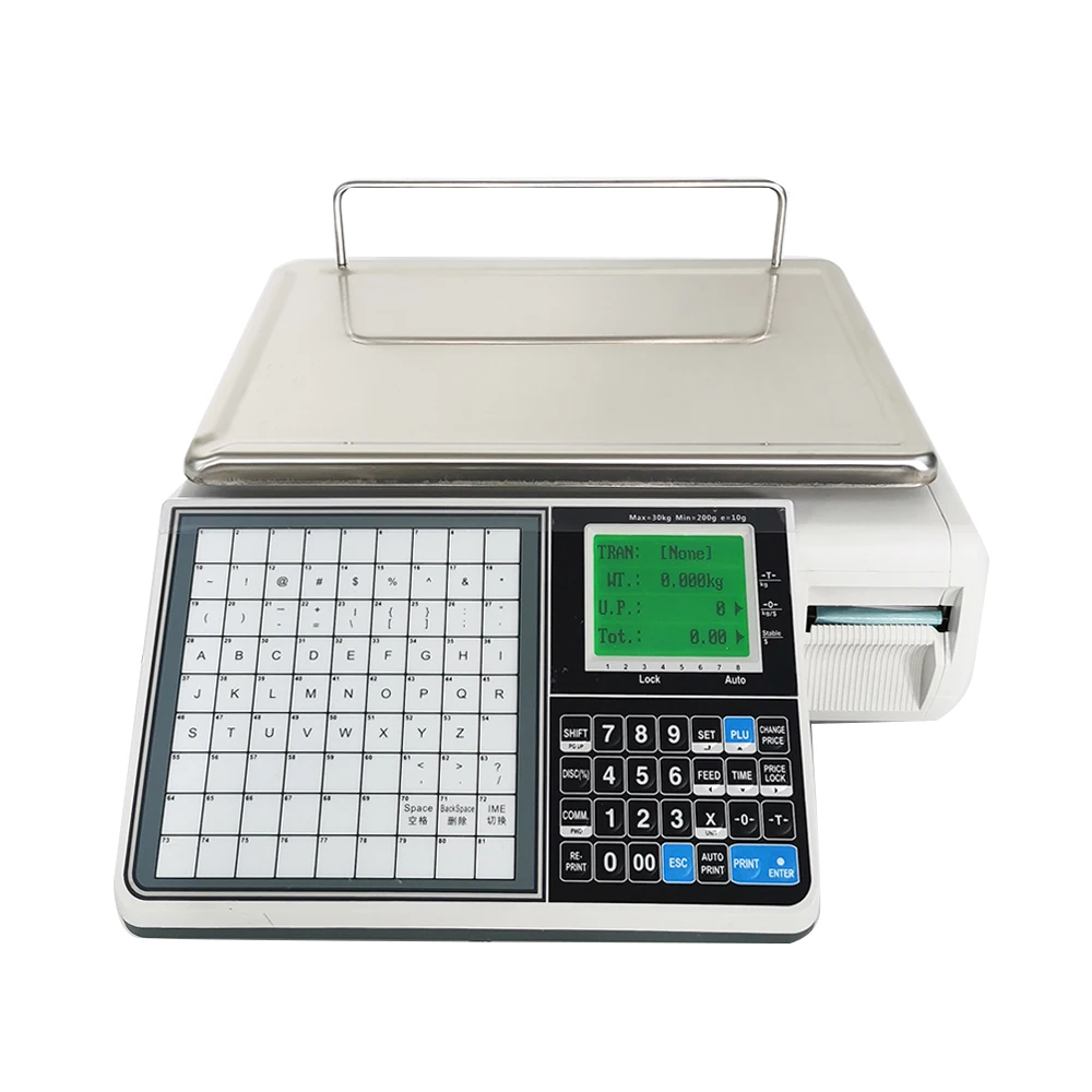30kg Digital Electronic Scale for Retail Stores - Weighing, Barcode ...