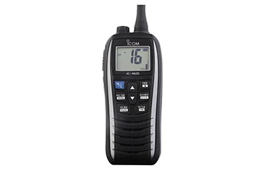 Icom M25 Two Way Radio Ic-m25 Handheld Long Range 5w 128 / 16 Channels ...