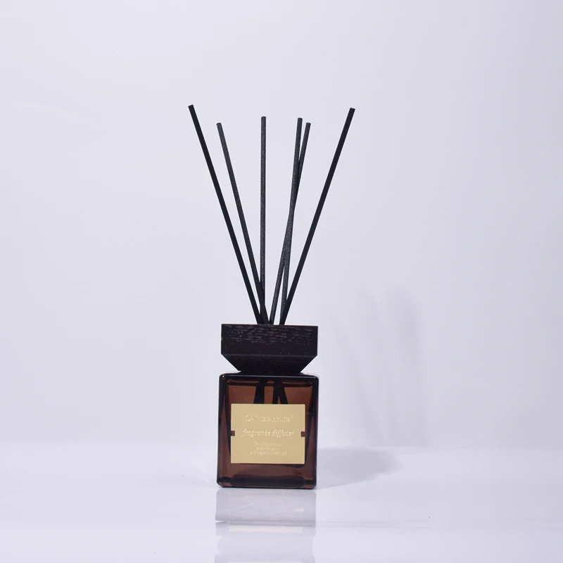 Luxury Black Aromatherapy Reed Diffuser - Lavender Gift Set