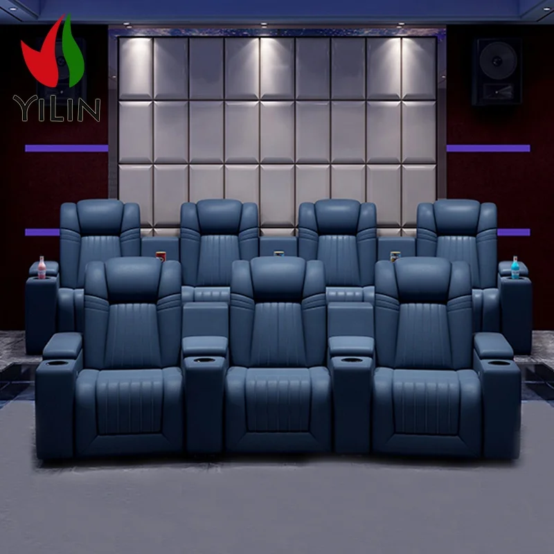 Luxury VIP Cinema Chair Seats Reclining Home Cinema Seats Home Theater ...