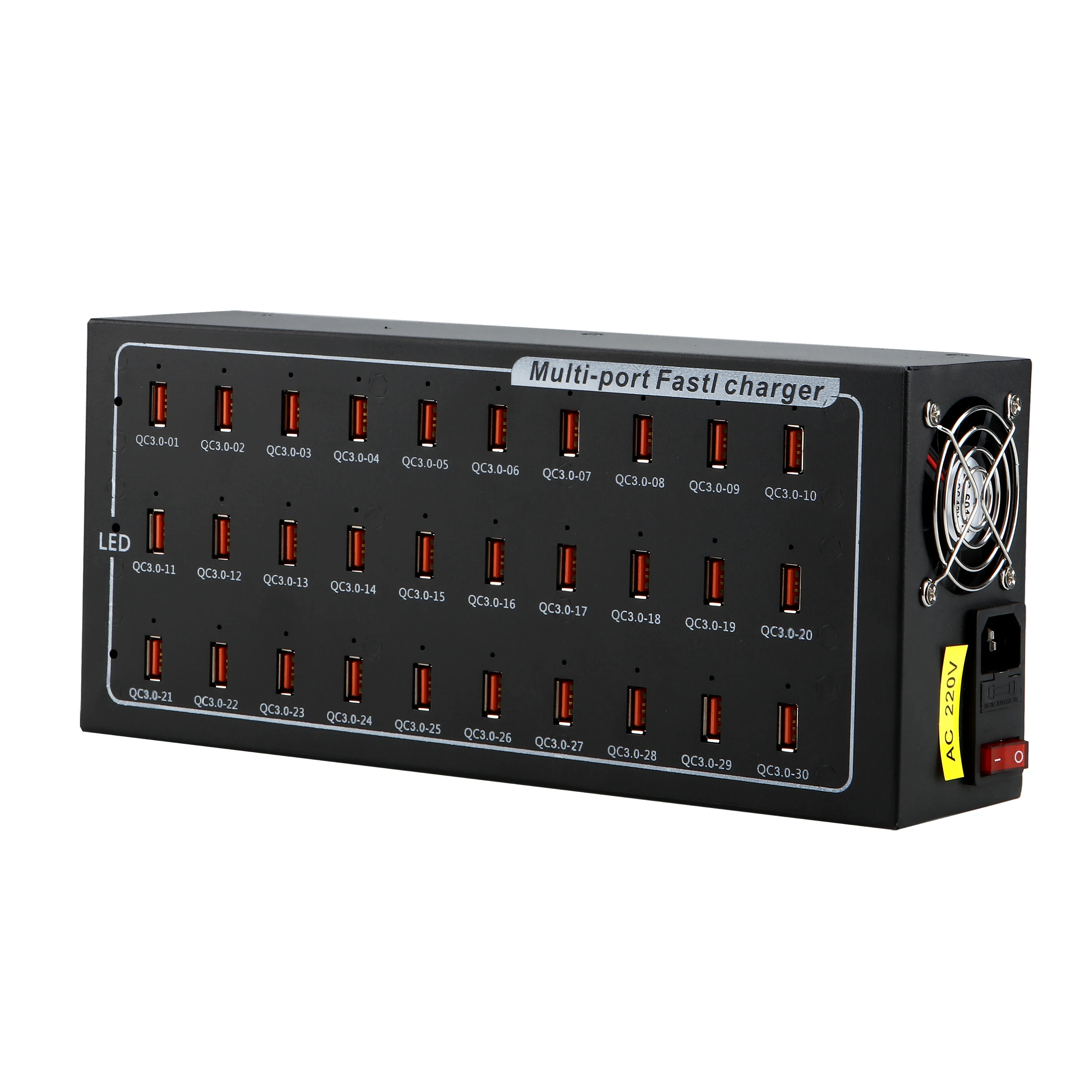 30 Port 40 Port 400W USB Charging Station 40-in-1 USB Charging Hub for ...