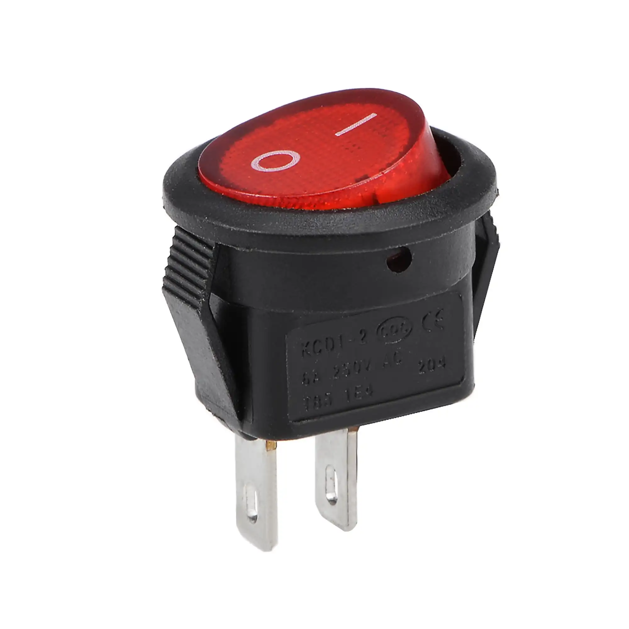 Red Boat Shape 3Pin On-Off Rocker Switch 2Pin On-Off Rocker Switches ...