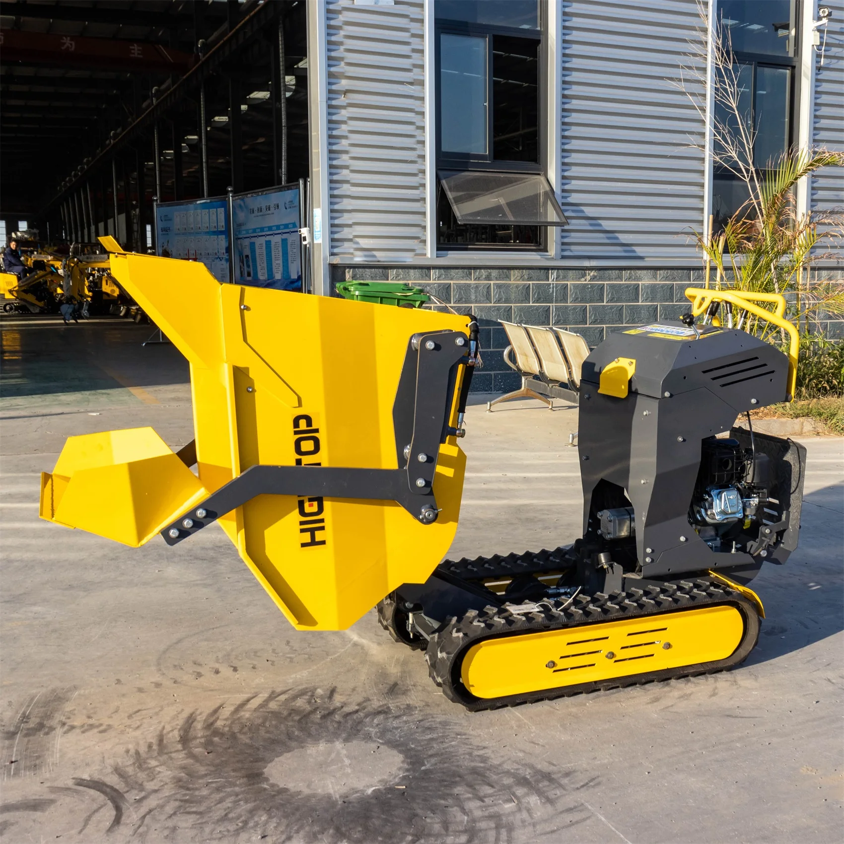 Self Load Mini Hydraulic Cylinder Dumper Truck Mini Skid Loader Dumper ...