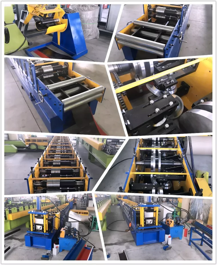 Hot Sale Downspout and Portable Gutter Roll Forming Machine
