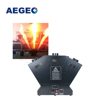 150w Triple Fire Spray Jet Machine Dmx 3 Head Fire Flame Machine For ...