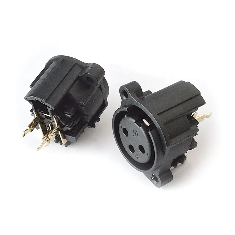 Alibaba.com: Xlr Panel Mount Connector, Audio Combo Jack Without Lock ...