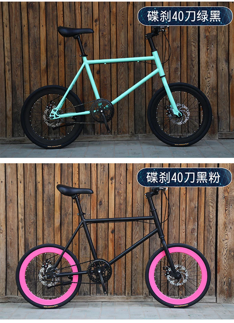 Mini Girls Fixed Gear Bike - Fashionable 20 Inch Fixie